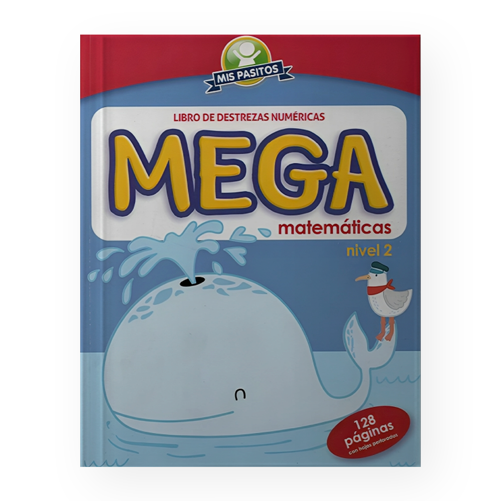 MEGA BOOK MATEMATICA PRIMER GRADO BALLENA | Piedrasanta